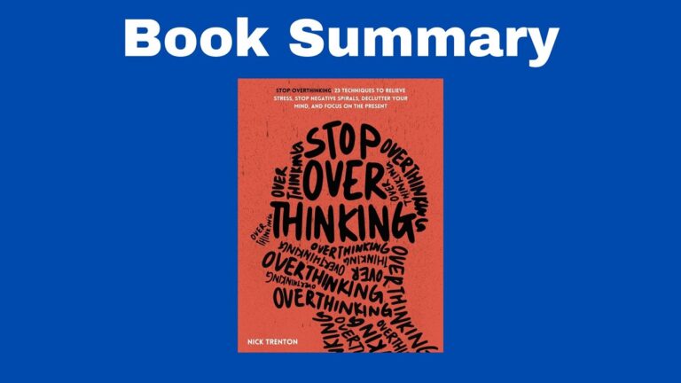 Book Summary: Stop Overthinking by Nick Trenton - Eric Sandroni