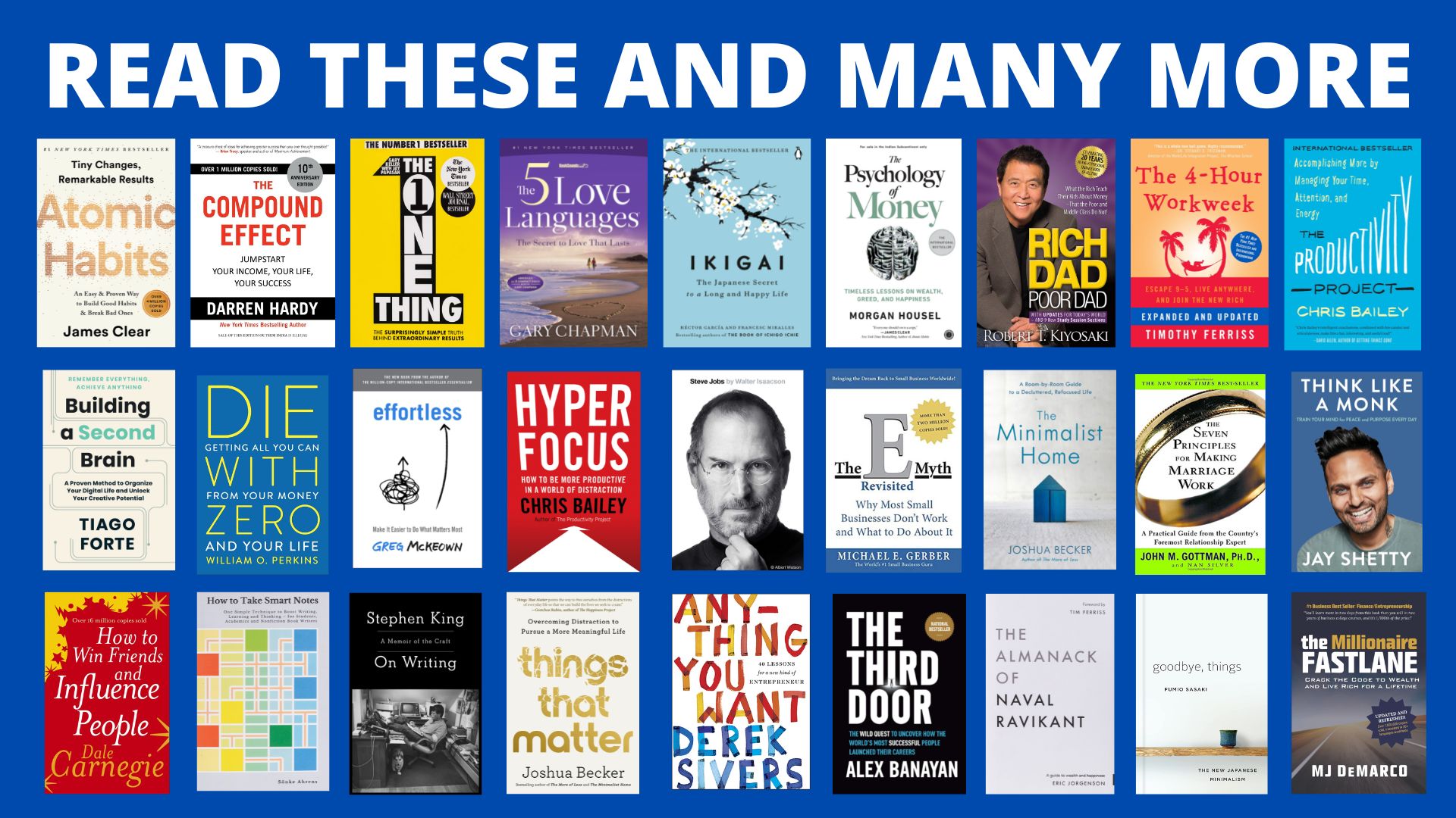 Read the 110+ Best Non-Fiction Book Summaries for Free - Eric Sandroni